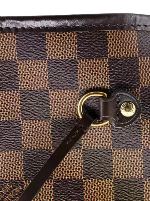 LOUIS VUITTON Neverfull Nm Damier Gm Tote Bag - Brown