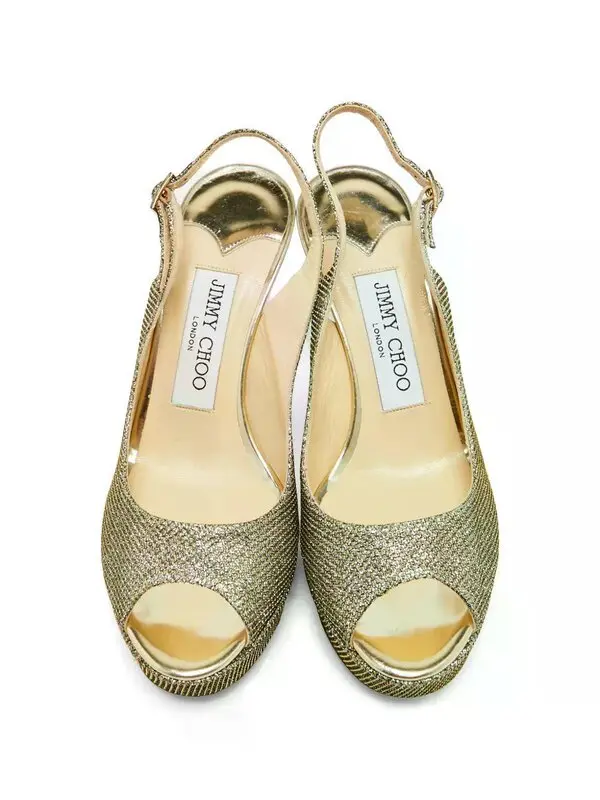 JIMMY CHOO Verity Peep-toe Platform Sandals