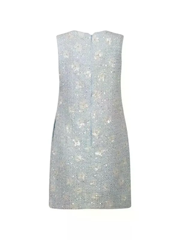 GIOVANNI PARIS Garcia Sequin-embellished Tweed Dress