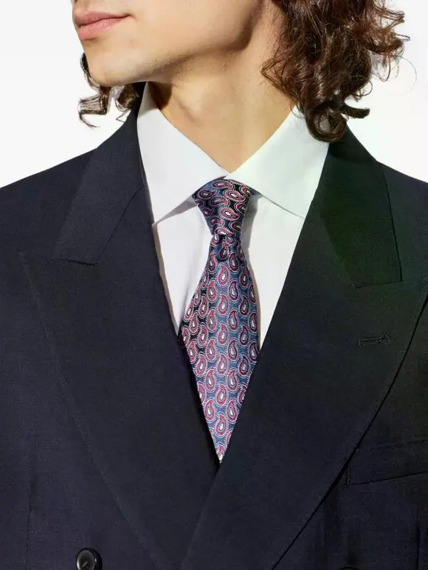Etro Paisley-print Silk Neck Tie