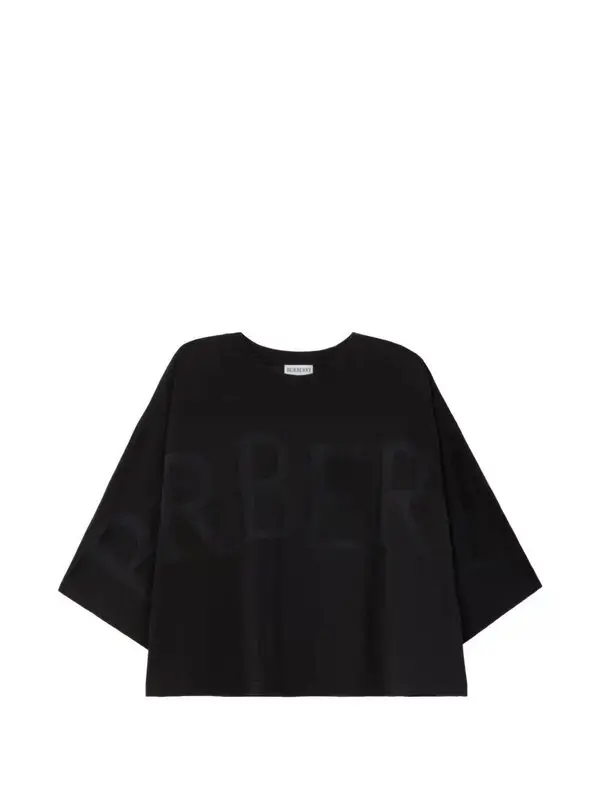 Burberry Logo Devoré T-shirt