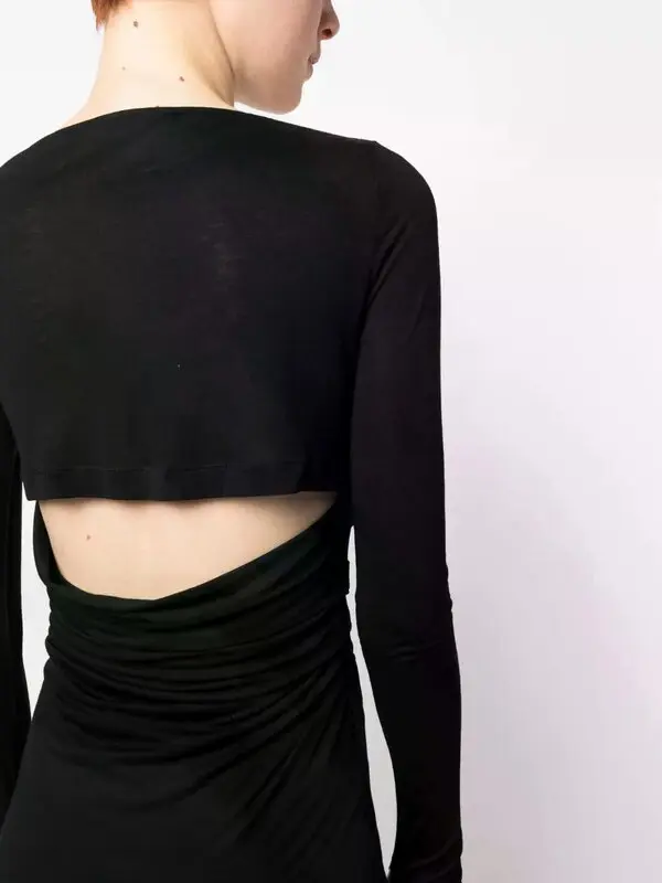 Helmut Lang Open-back Midi Dress