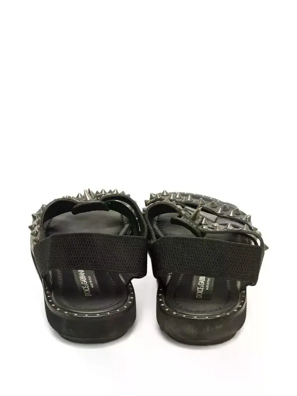 Dolce & Gabbana Spike Cross-strap Sandals