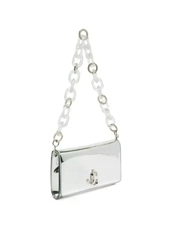 JIMMY CHOO Varenne Acrylic Chain Shoulder Bag
