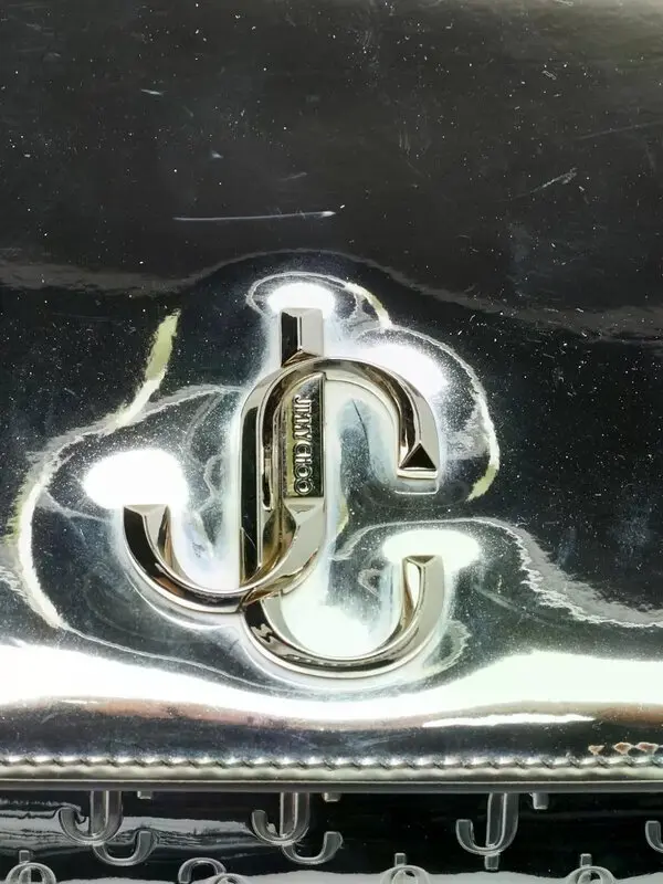 JIMMY CHOO Varenne Acrylic Chain Shoulder Bag