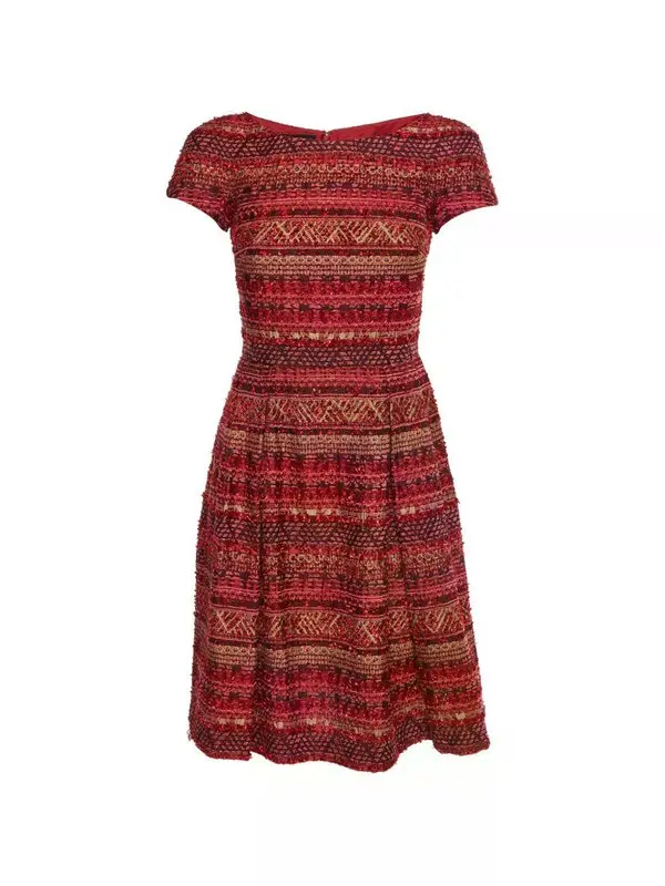 Carolina Herrera Striped Mini Dress