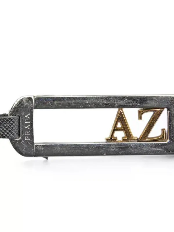 Prada Saffiano Leather Key Chain