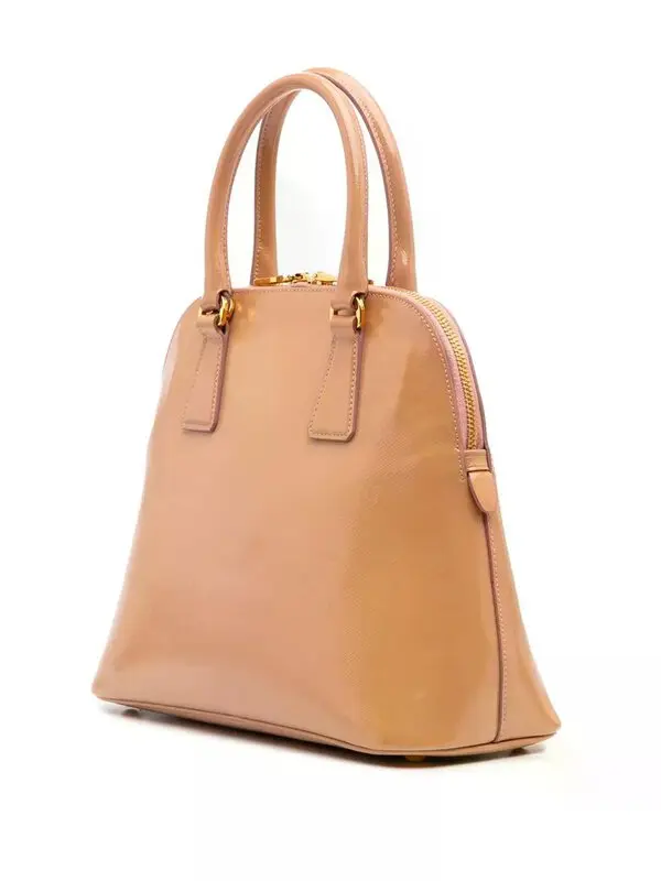 Prada Saffiano Vernice Promenade Satchel