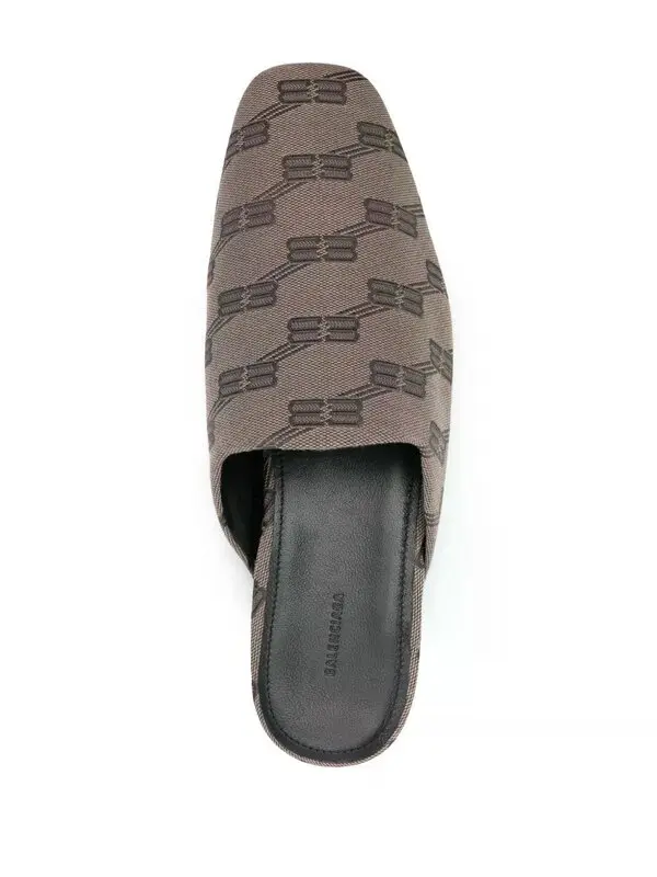Balenciaga Monogram Jacquard Mules