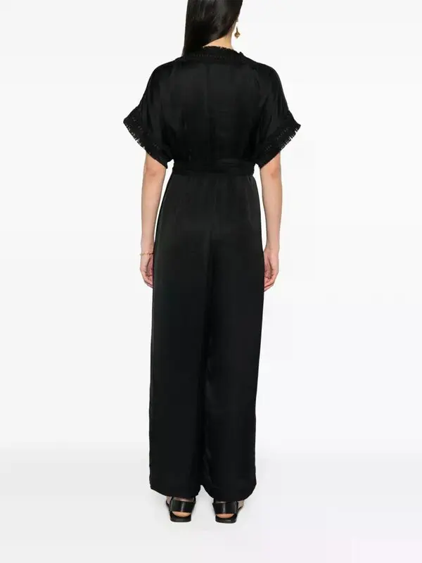 Diane Von Furstenberg Lace-trim Jumpsuit