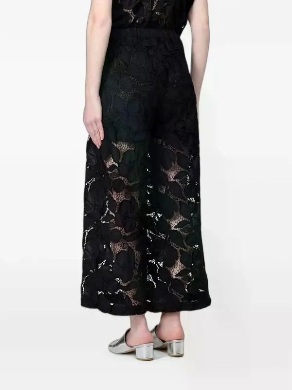 MEIMEIJ Embroidered Palazzo Pants
