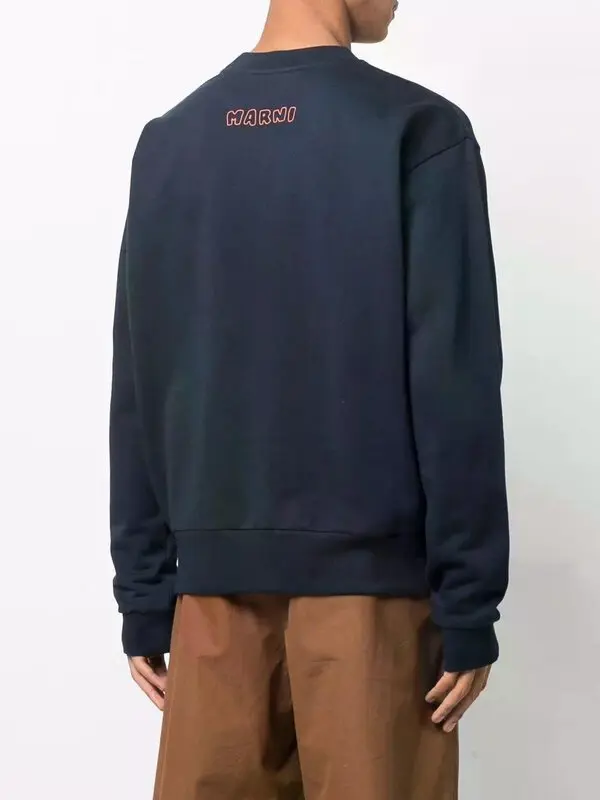 Marni Logo-embroidered Sweatshirt