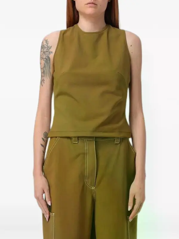 Sunnei Cut-out Backless Top