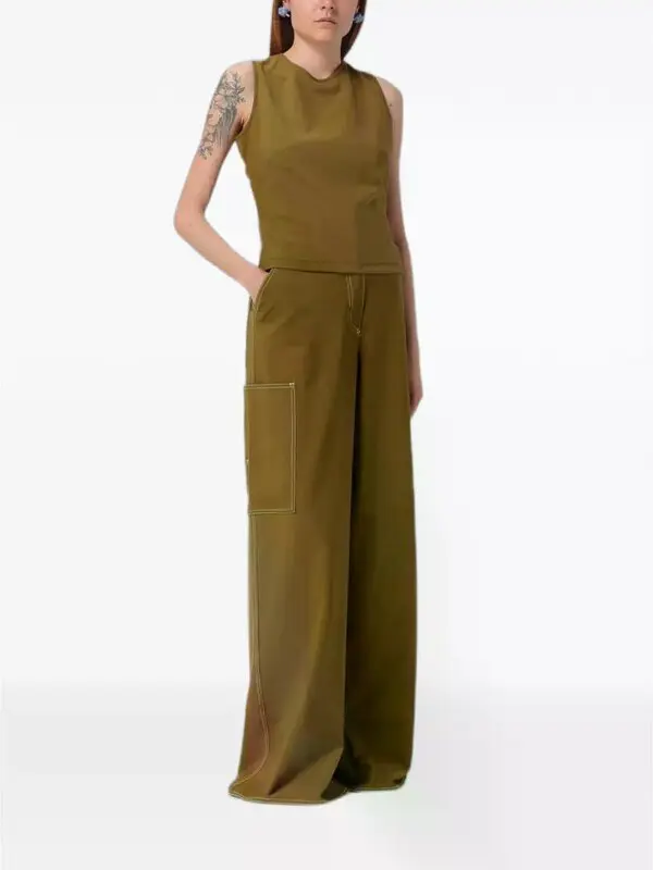 Sunnei Cut-out Backless Top