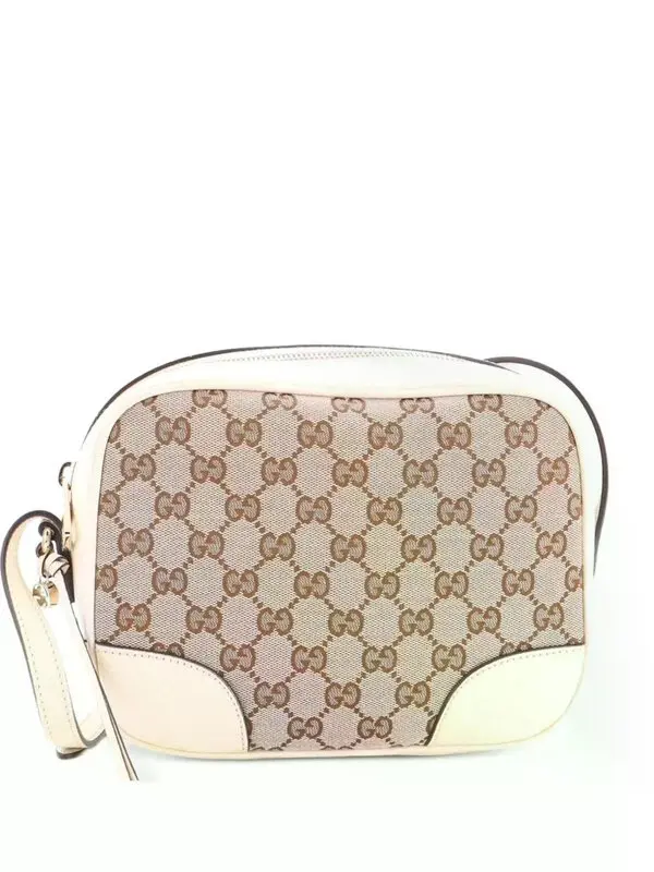 Gucci Bree Disco Gg Canvas Mini Crossbody Bag - Neutrals