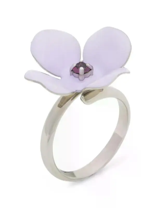 Marni Enamel Daisy Ring