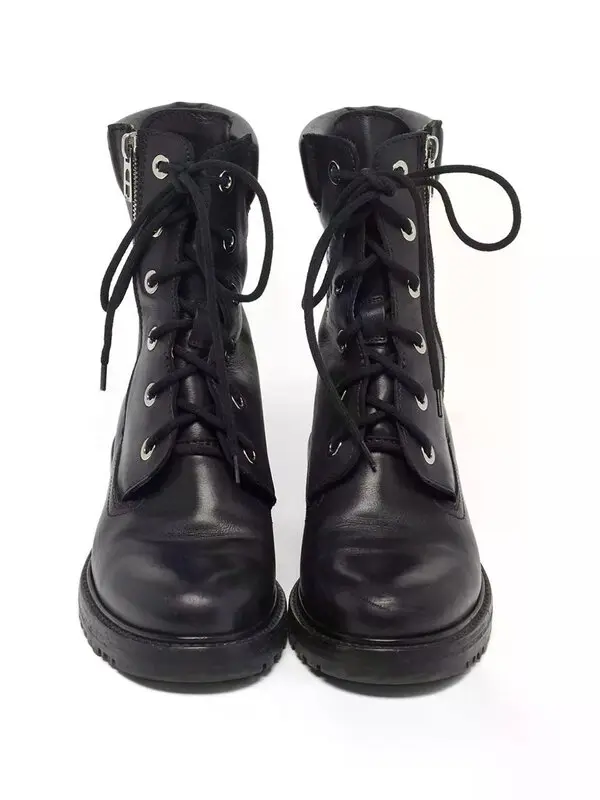 Hermès Veo Lace-up Combat Boots