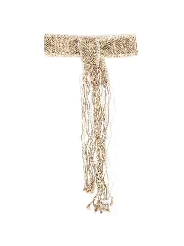 Momoni Millor Crochet Belt - Neutrals