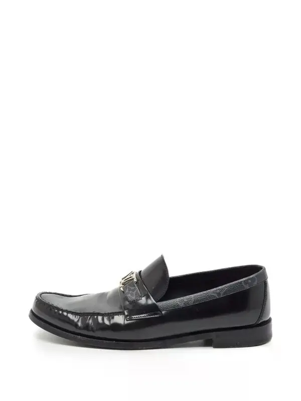 LOUIS VUITTON Monogram Canvas Loafers