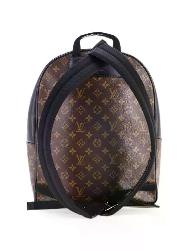 LOUIS VUITTON Josh Macassar Monogram Canvas Backpack