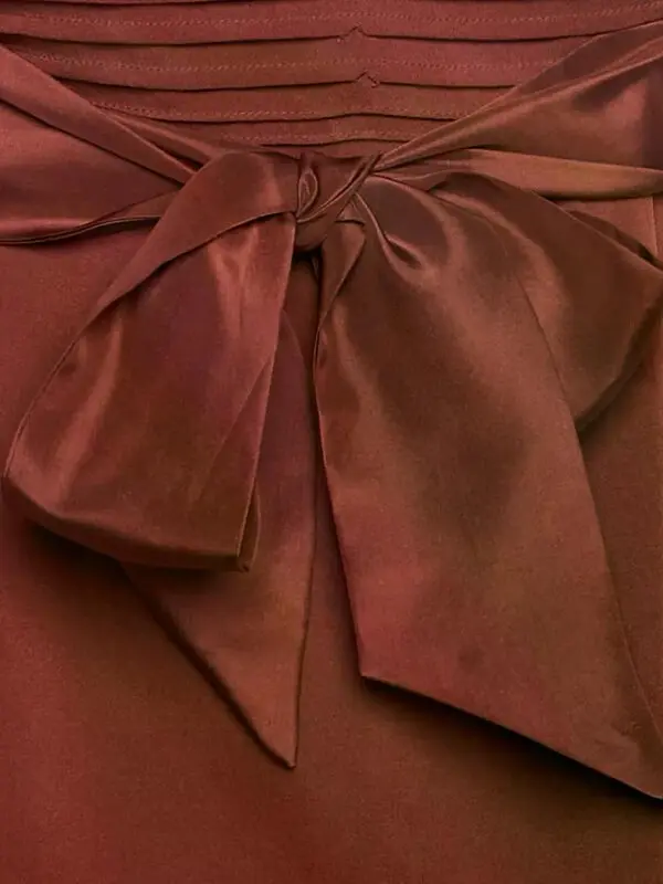 Diane Von Furstenberg Kimian Pintuck Silk Crepe Dress