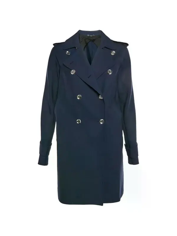 Gucci Double-breasted Navy Coat