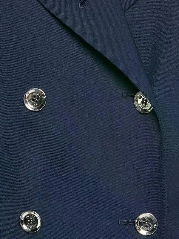 Gucci Double-breasted Navy Coat
