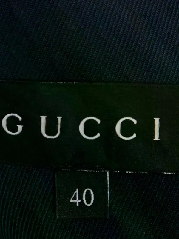 Gucci Double-breasted Navy Coat