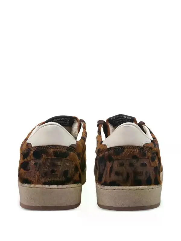 GOLDEN GOOSE Ball Star Leopard Print Sneakers