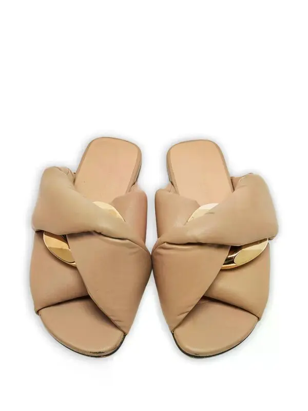 JW Anderson Twist Chain Sandals