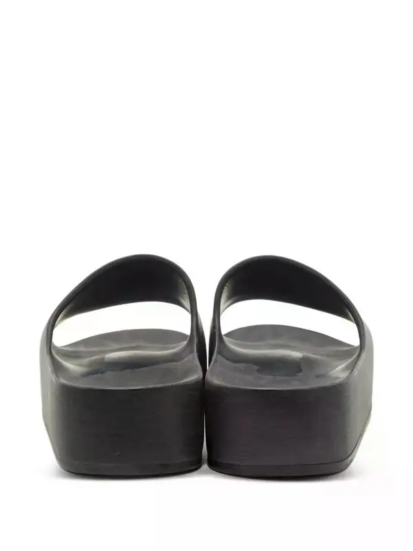 Balenciaga Embossed Logo Pool Slides