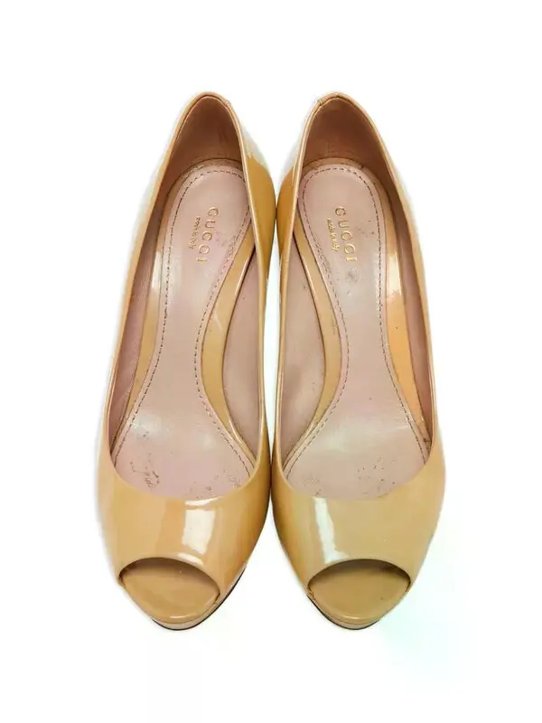 Gucci Lisbeth Peep-toe Pumps
