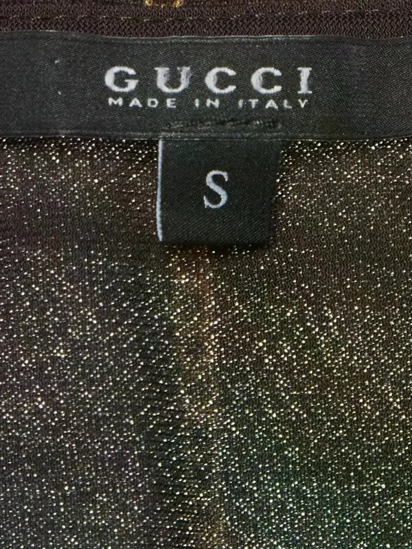 Gucci Sleeveless Chain-link Print Top