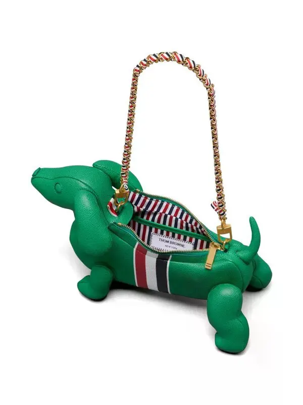Thom Browne Baby Hector Shoulder Bag - Green