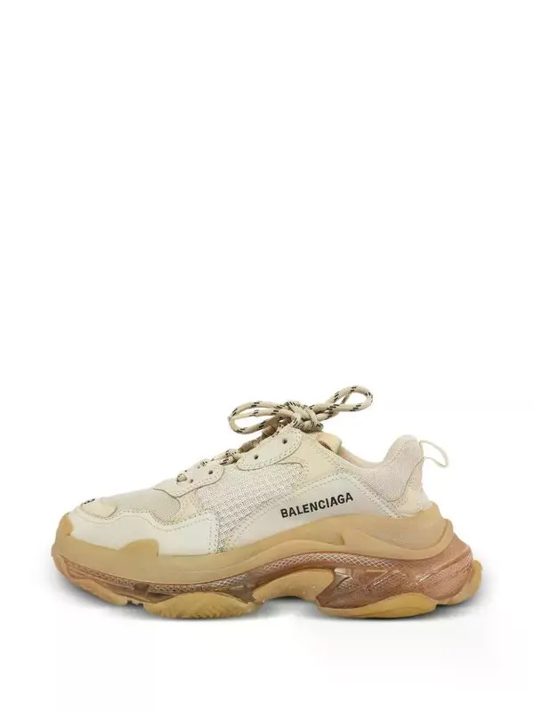 Balenciaga Triple S Clear Sneakers - Neutrals