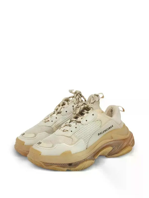 Balenciaga Triple S Clear Sneakers - Neutrals