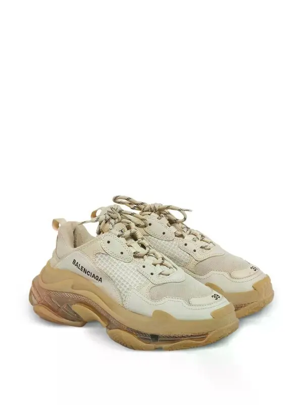 Balenciaga Triple S Clear Sneakers - Neutrals