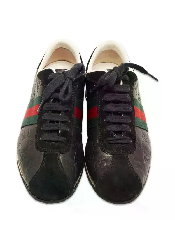 Gucci Gg Web-stripe Sneakers