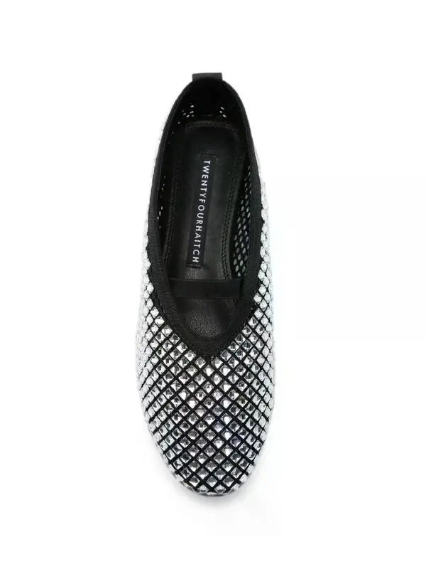 TWENTY FOURHAITCH Crystal Embellished Sneakers