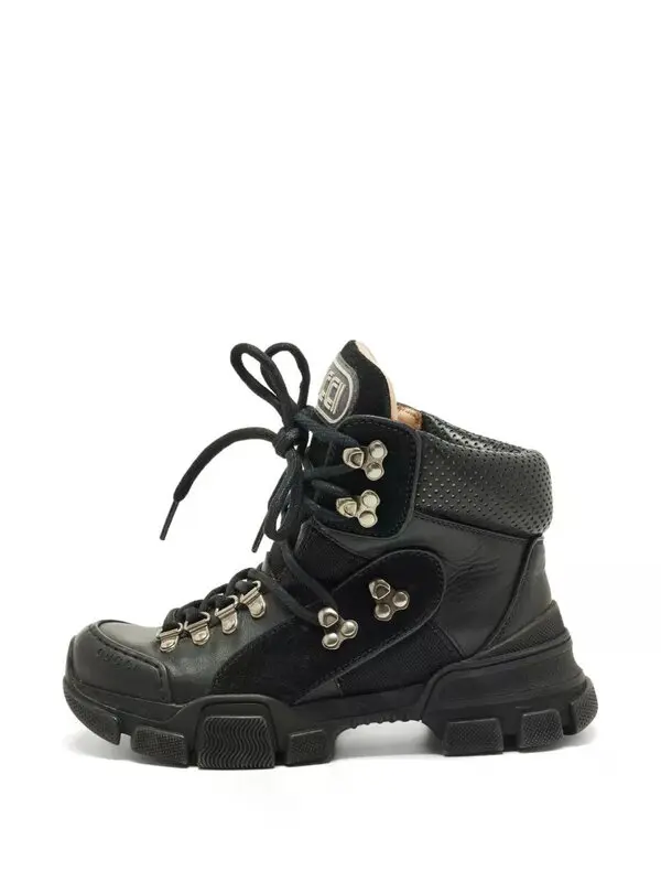 Gucci Flashtrek Leather Boots