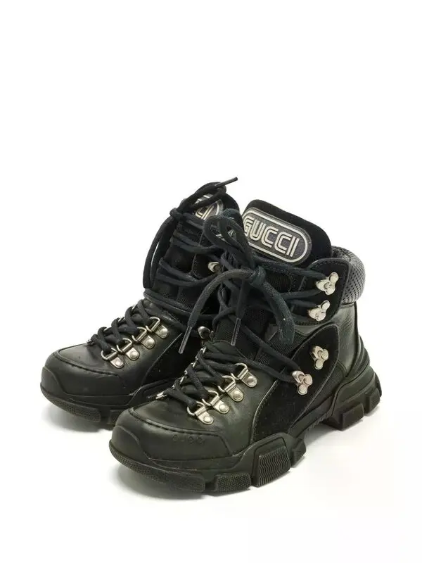 Gucci Flashtrek Leather Boots
