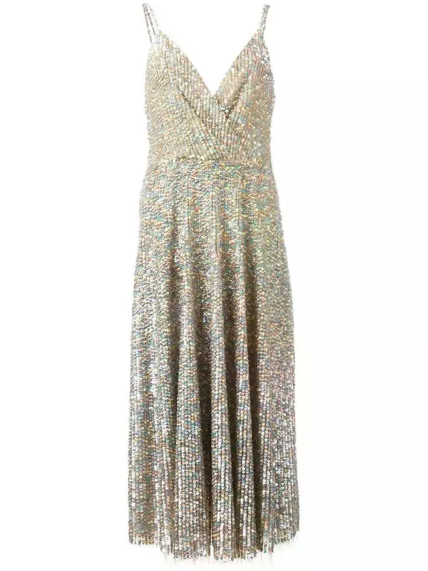 Valentino Garavani Sequinned Midi Dress