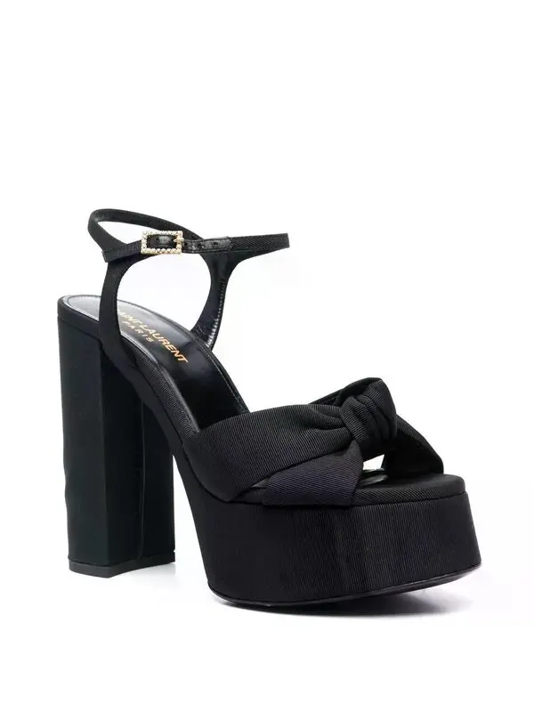 Saint Laurent Bianca 85mm Platform Sandals