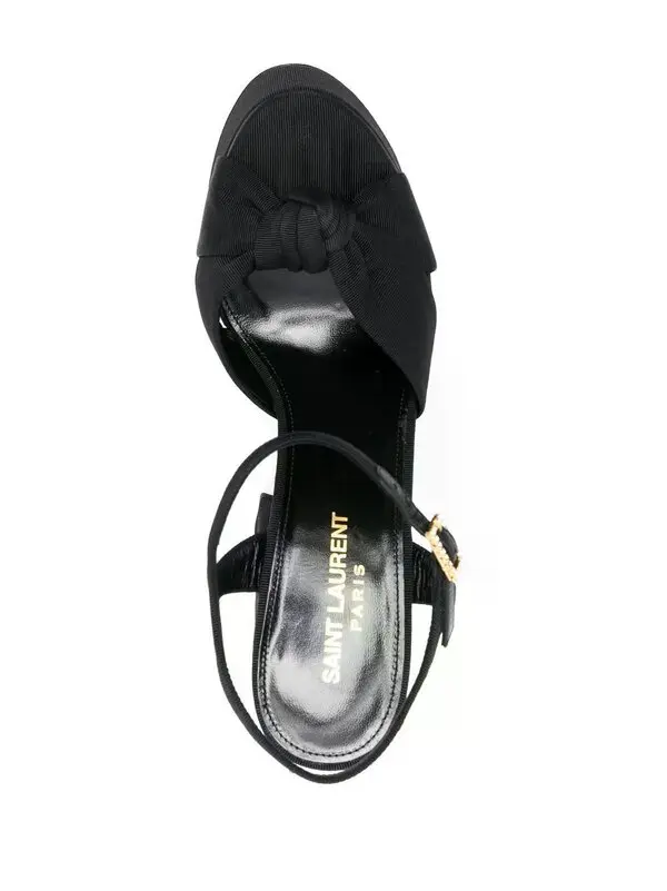 Saint Laurent Bianca 85mm Platform Sandals