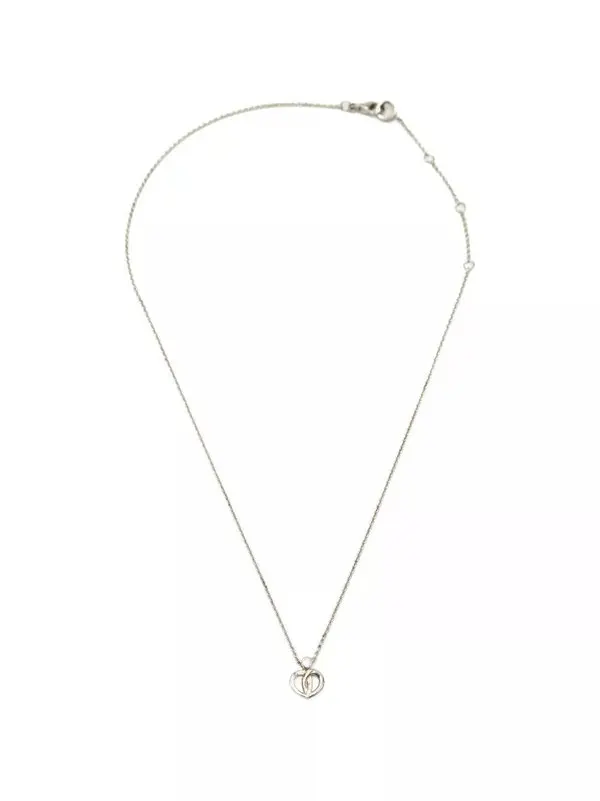 Montblanc Tone Coeur De Petals Pendant Necklace - Silver