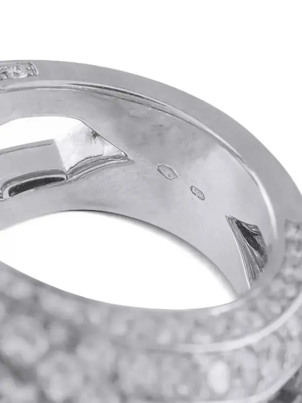 Cartier Nouvelle Diamond Ring In 18k White Gold