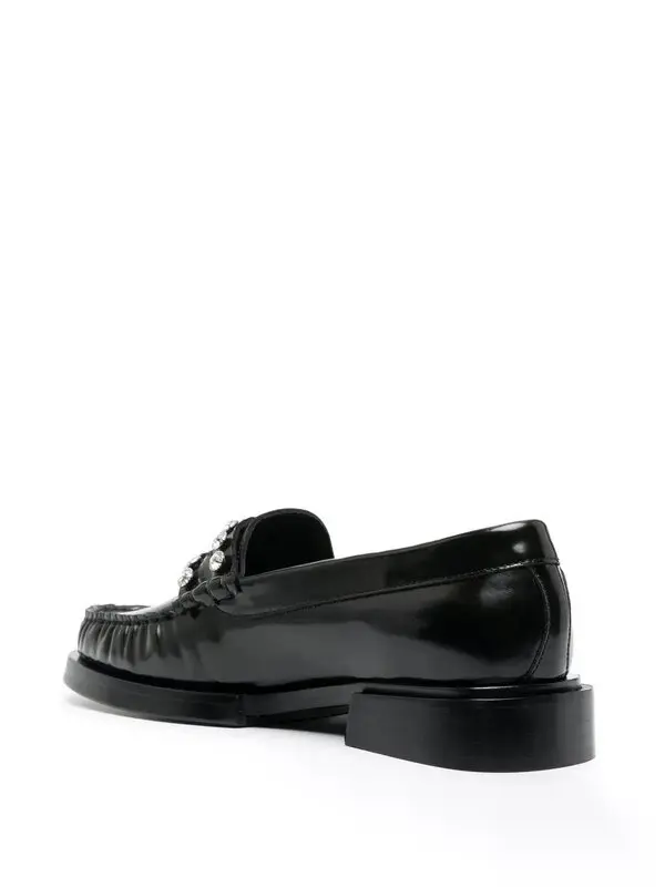 Sandro Max Crystal-embellished Loafers