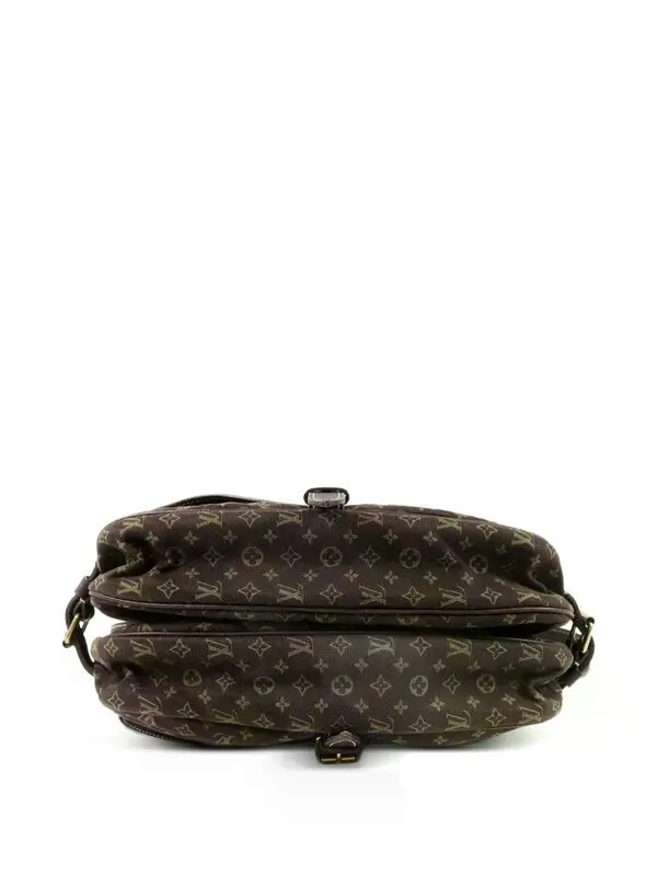 LOUIS VUITTON Mini Lin Saumur 30 Monogram Shoulder Bag