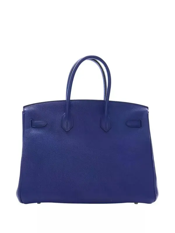 Hermès Birkin 35 Retourne Handbag - Blue
