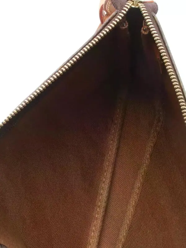 LOUIS VUITTON Monogram Pochette Accessoires Handbag - Brown